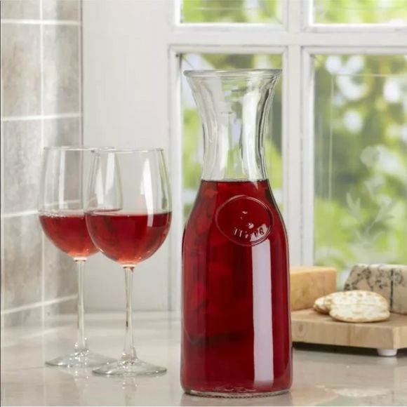 Libbey | Dining | Wine Carafe Glass Coffee Decanter Farmhouse 39 Oz ...